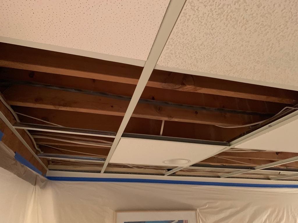 Drop Ceiling - Concord, MA • Master Plastering & Services Inc.